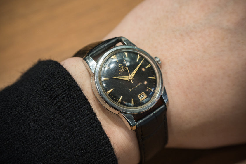 オメガ シーマスター 2757-3 Cal.355 1950年代製 – 黒船時計古酒店