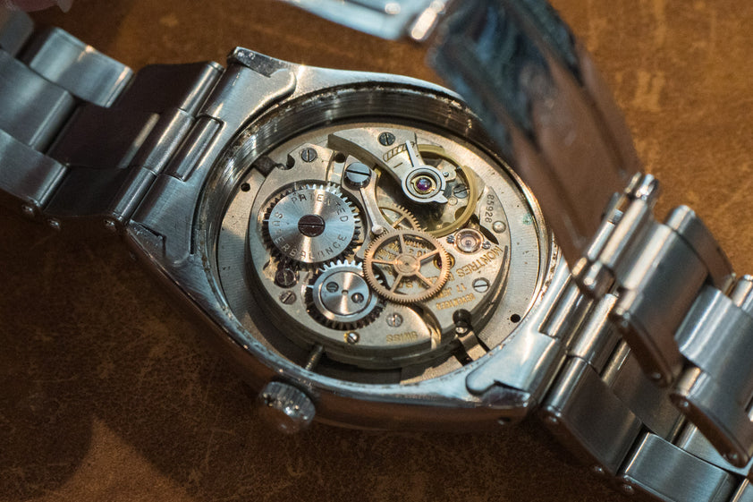 ロレックス オイスターデイト 6294 トロピカルダイヤル 1964年製 – 黒船時計古酒店